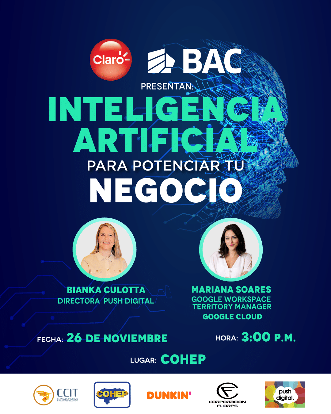 IA para potenciar tu negocio - Push Digital Honduras